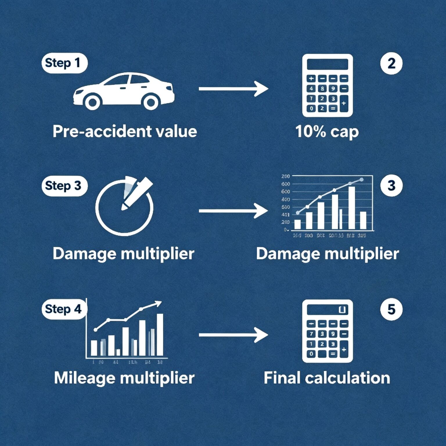 How Is Diminished Value Calculated? Detailed Methods